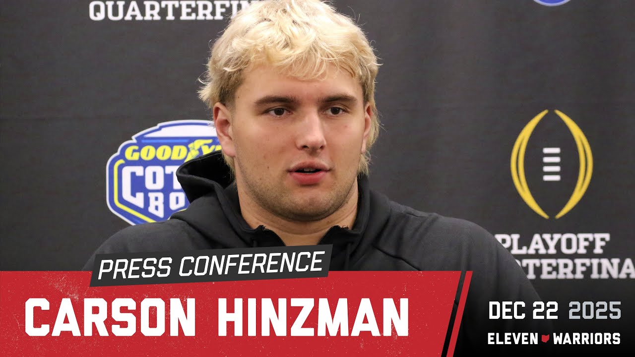 Carson Hinzman said Ohio State's offensive line is motivated to prove ...