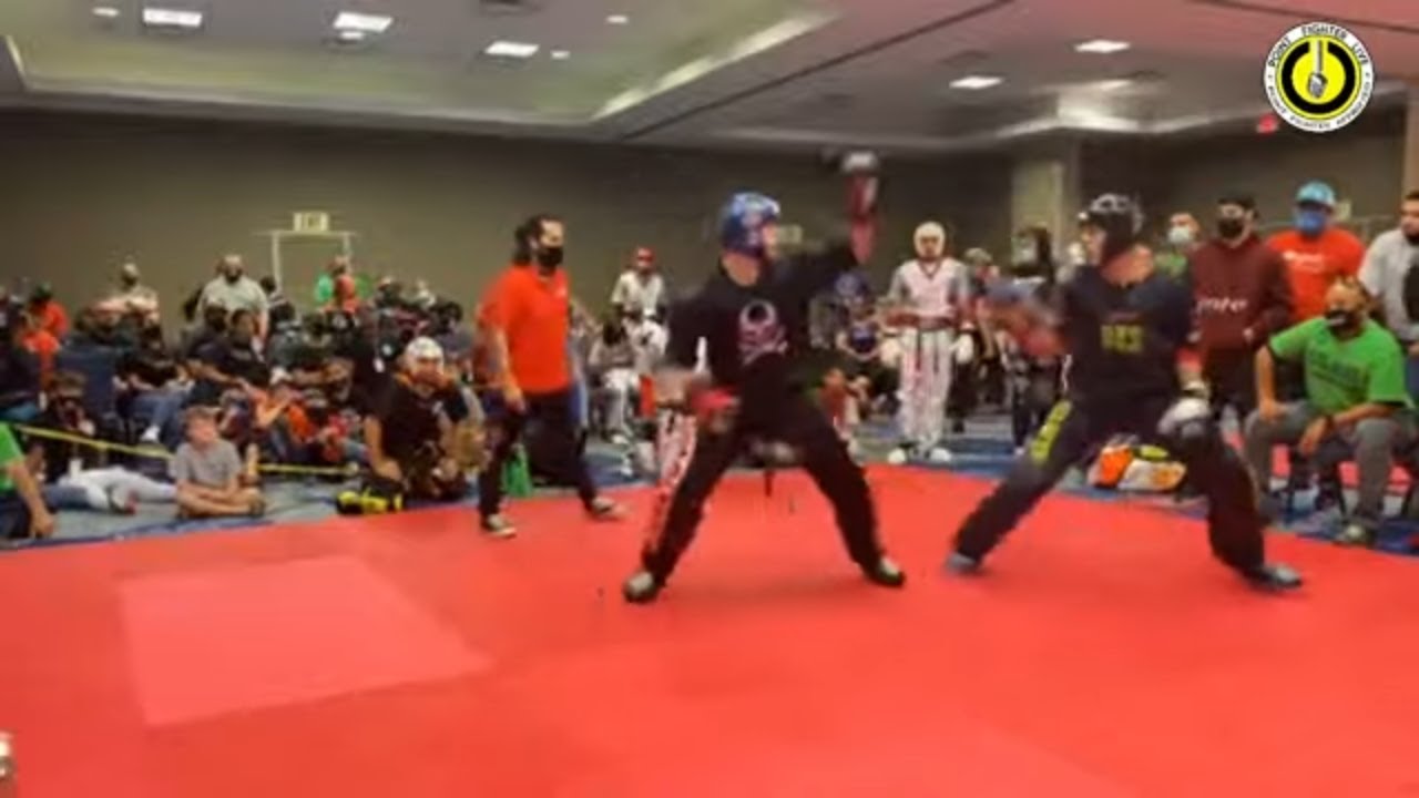 Men’s Black Belt Point Fighting Knuckle Up Fighting Championships Sport ...