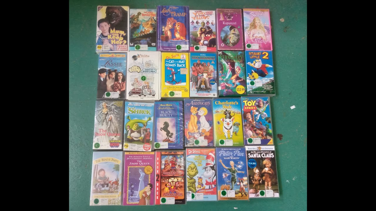 Unboxing: A Family VHS bundle! (17/12/2024) "ft, Herbie Goes to Monte ...