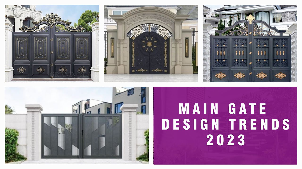 Stunning Iron Main Gate Design Ideas | Enhance Your Home’s Curb Appeal ...