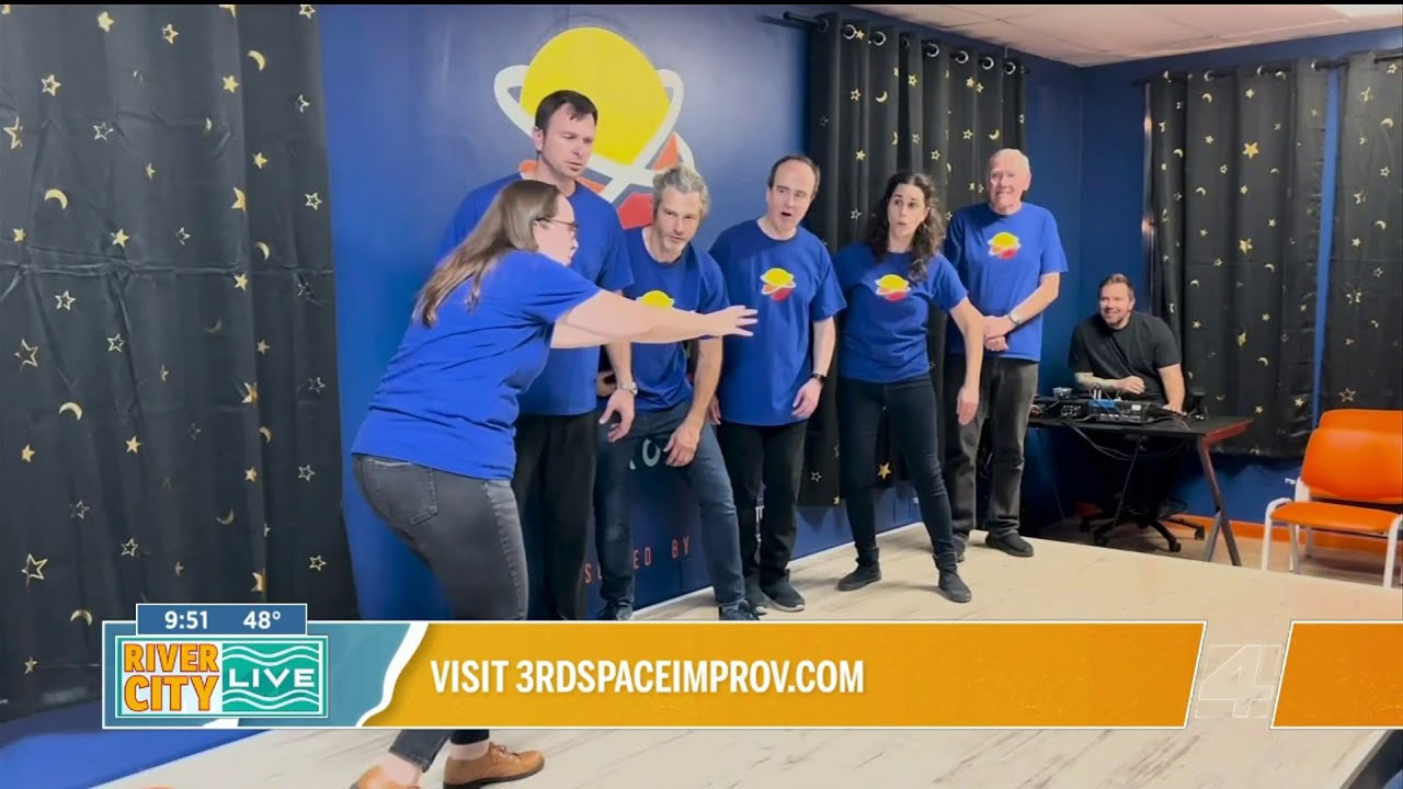 Third Space Improv opens ADA-accessible stage in St. Augustine - YouTube