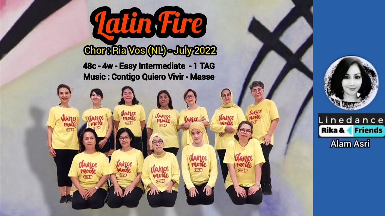 Latin Fire - chor Ria Vos (NL) - July 2022 - YouTube