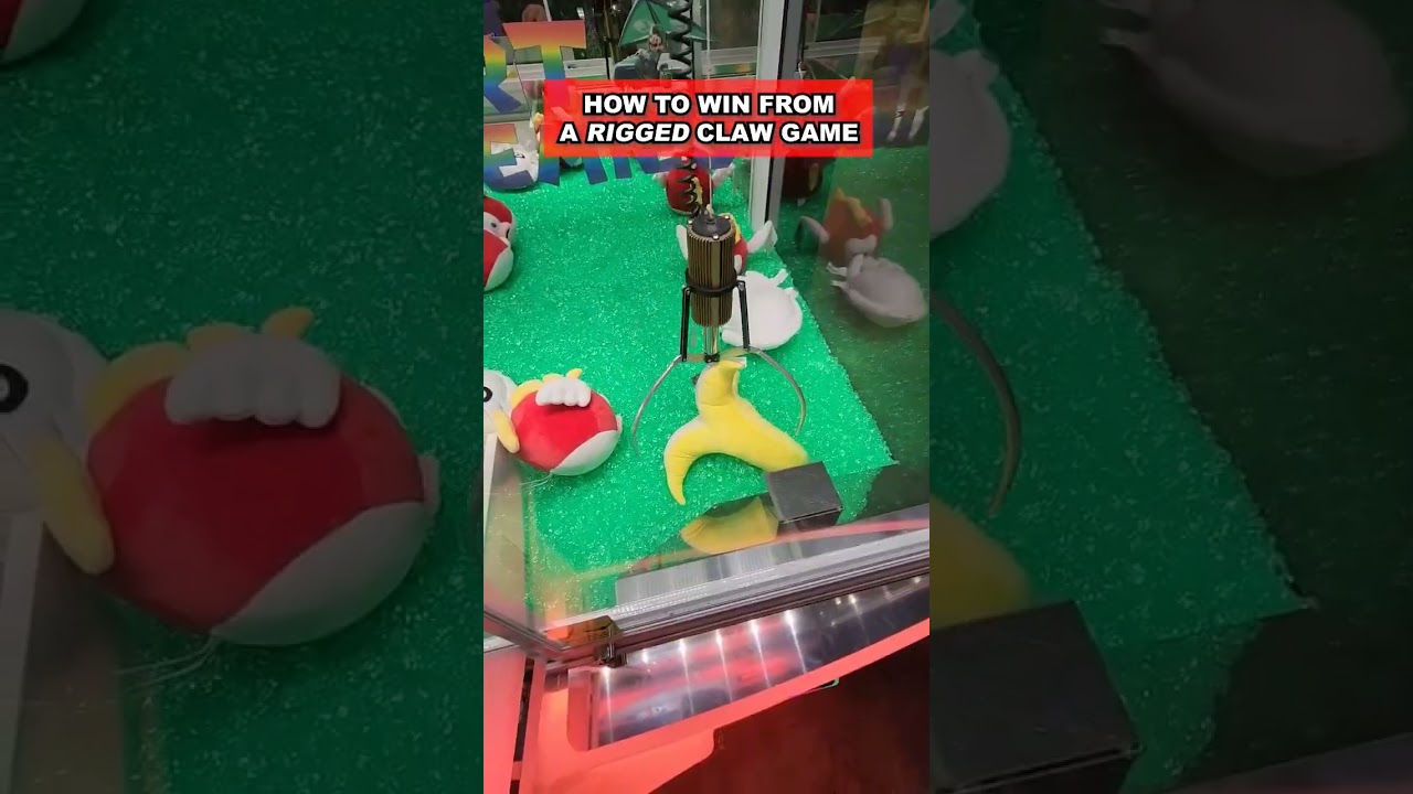 How To Win from a RIGGED Claw Machine (Step by Step) #shorts - YouTube