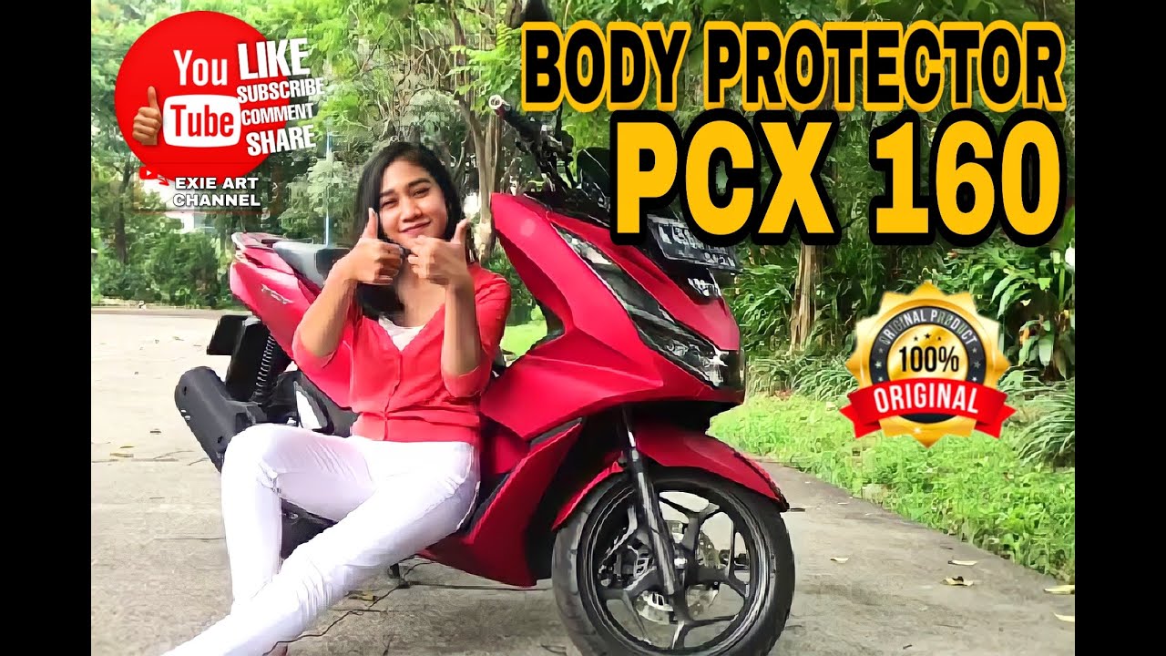 Modifikasi Honda PCX 160 - Body Protector PCX - YouTube