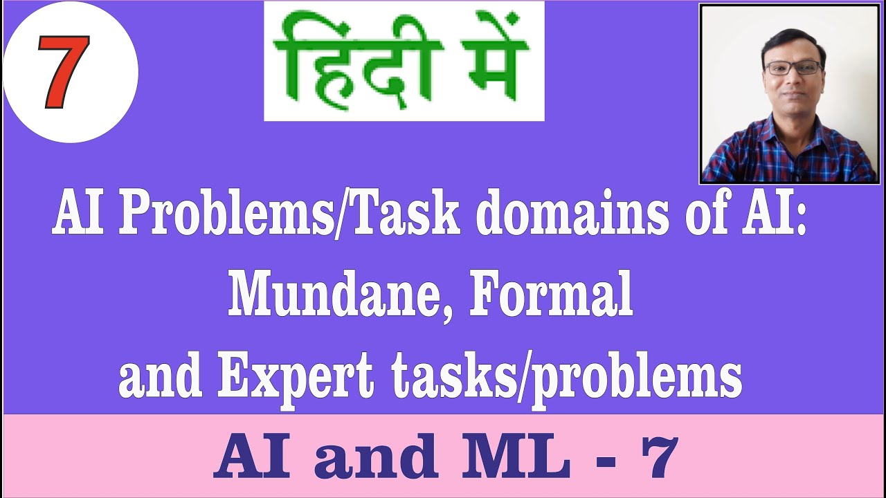 Typical AI Problems/Task domains of Artificial Intelligence: Mundane ...