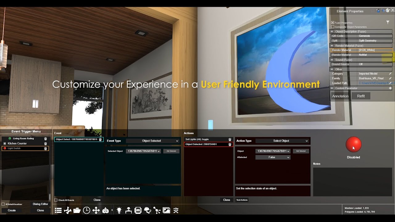 Fuzor- Event Trigger System - YouTube