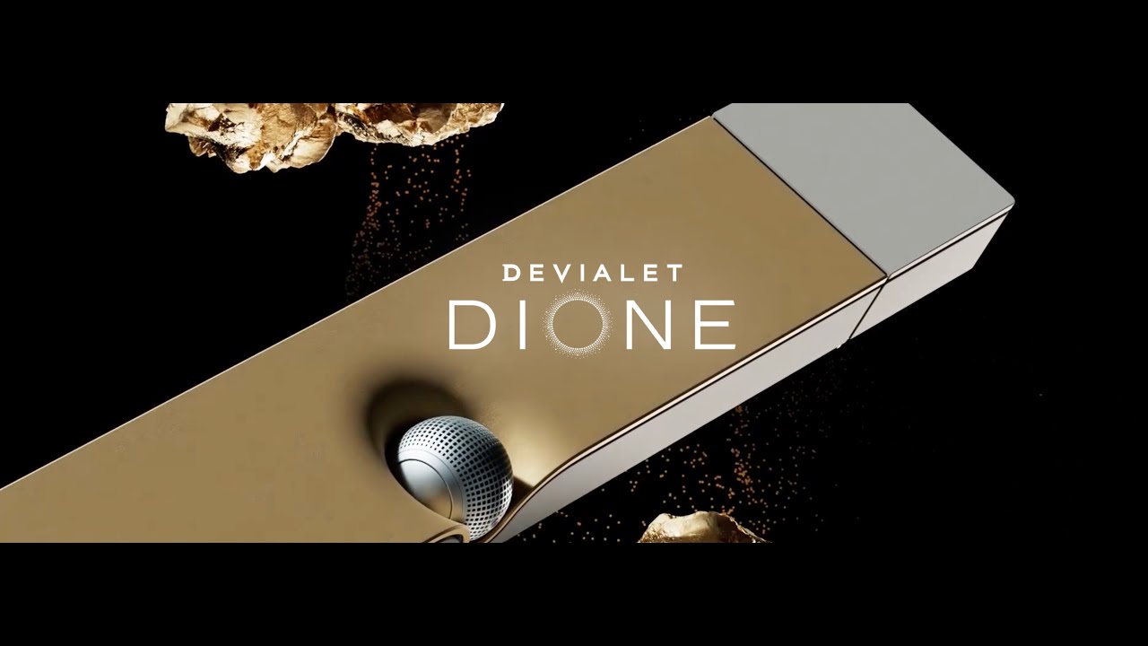 Unboxing DEVIALET DIONE OPÉRA DE PARIS gold version Soundbar - YouTube