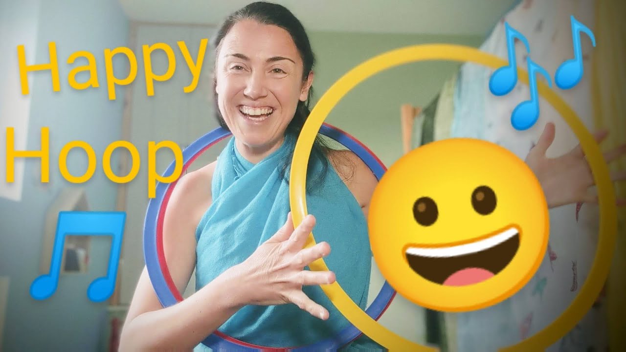Happy Hoop Song by Becky Bops 🎶😄💃An original action song for Toddlers ...
