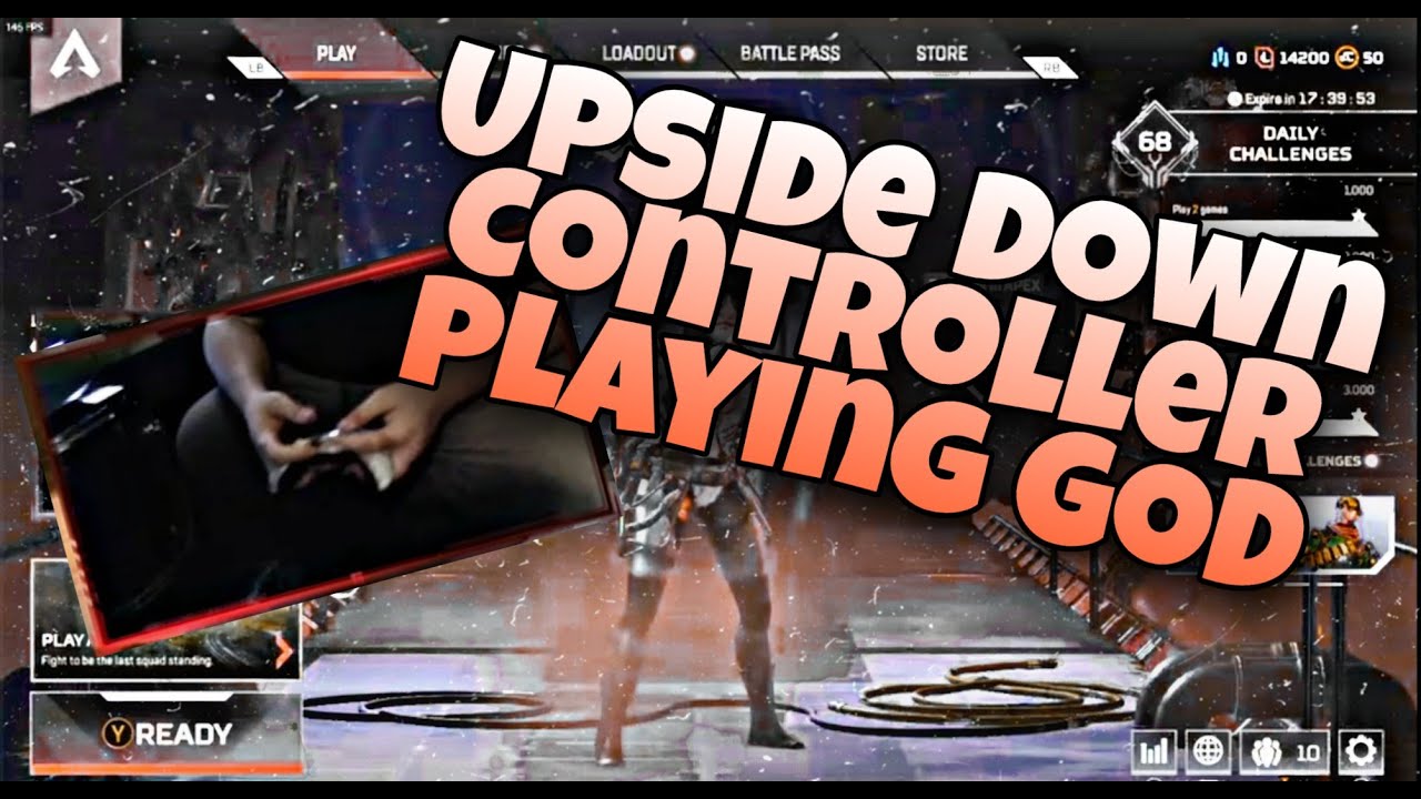 WORLDS BEST UPSIDE DOWN CONTROLLER PLAYER on Apex Legends on PC! w ...