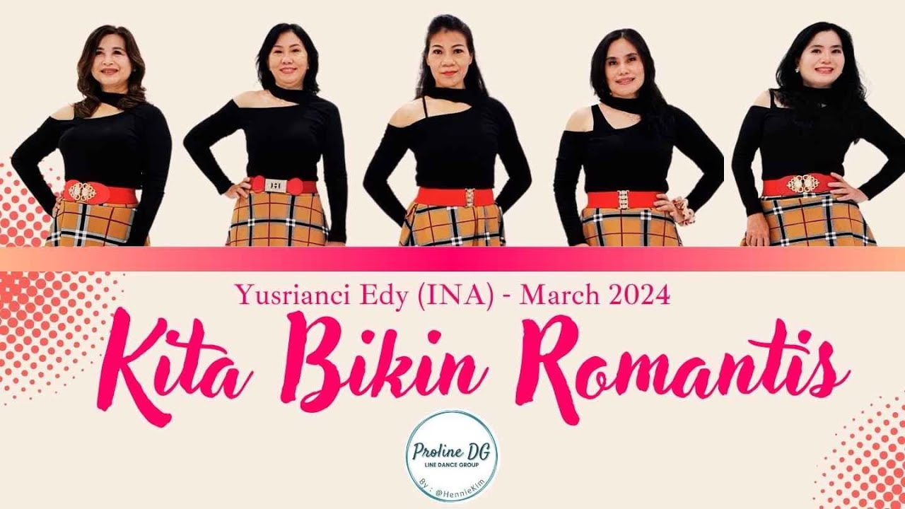 Kita Bikin Romantis | Line Dance Cover - YouTube