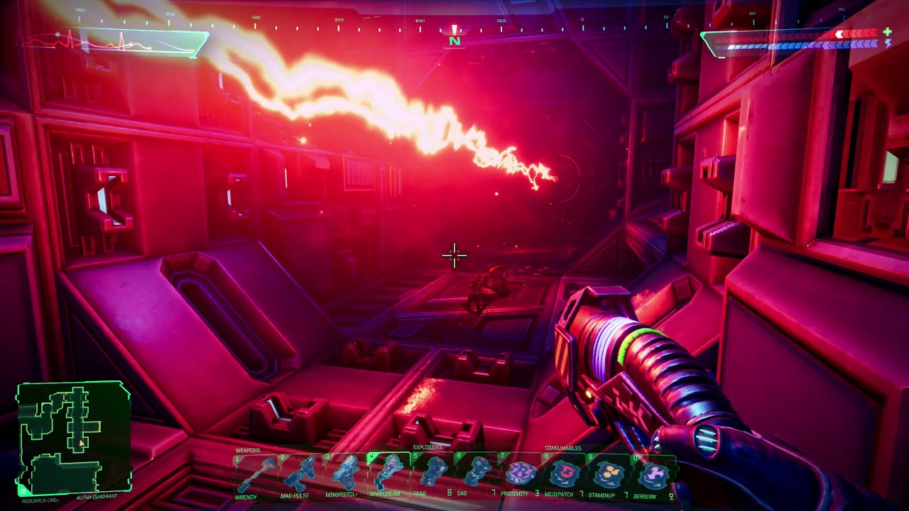 System Shock Remake Level 2 Back Way To Alpha Quadrant From Delta ...