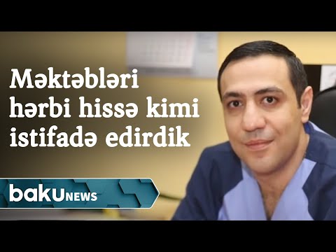 Zori Balayanın oğlu: “Məktəbləri hərbi hissə kimi istifadə edirdik”