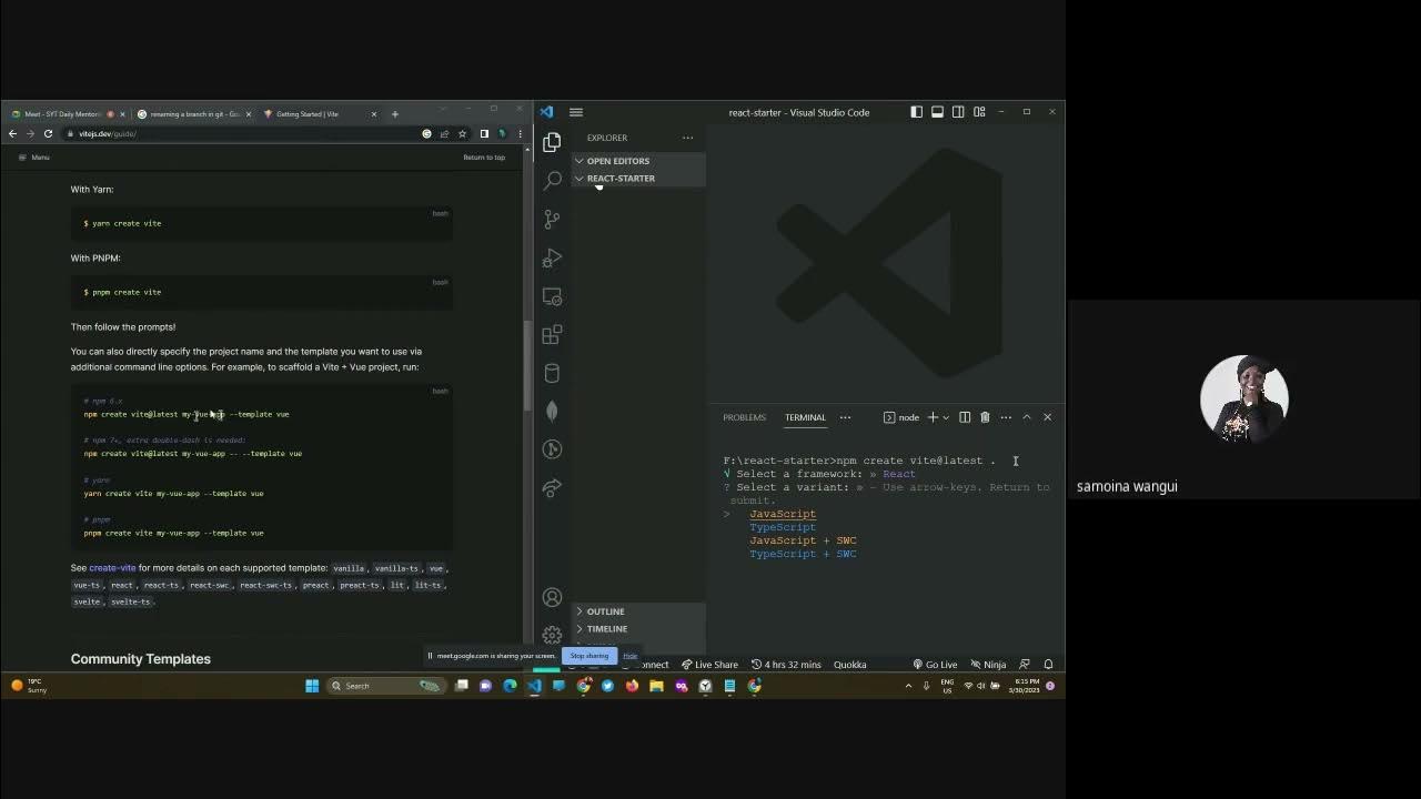React Getting started with Vite and React - YouTube