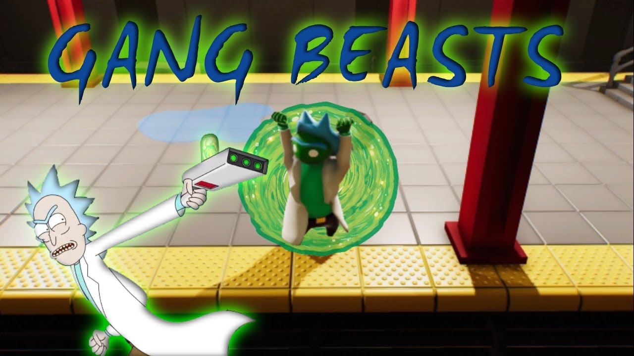 Gang Beasts | Rick Thru The Multiverse - YouTube
