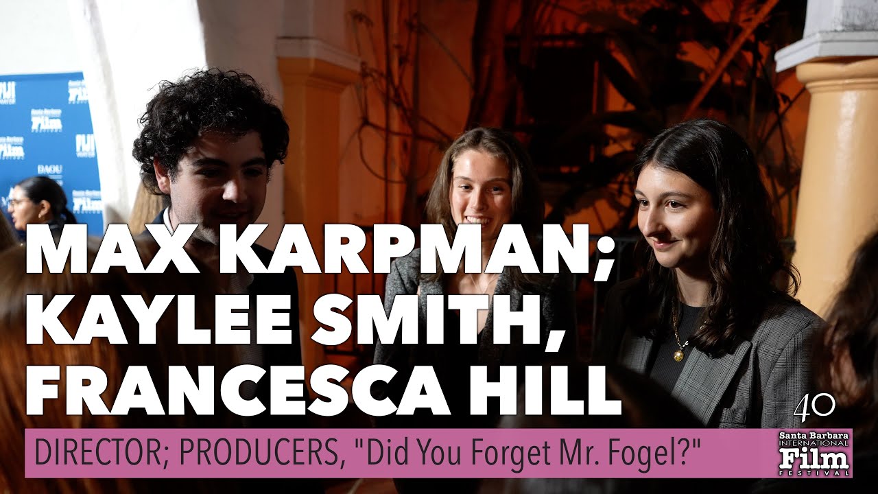 MAX KARPMAN,KAYLEE SMITH, FRANCESCA HILL of "Did You Forget Mr. Fogel?" - YouTube