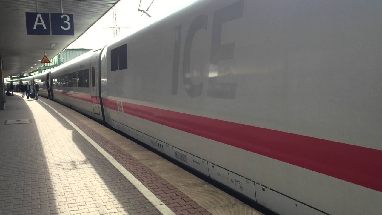 Ein- und Ausfahrt ICE 940 in Duisburg Hbf - YouTube
