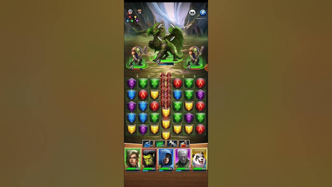 Empire & Puzzles - Gameplay 4 - YouTube