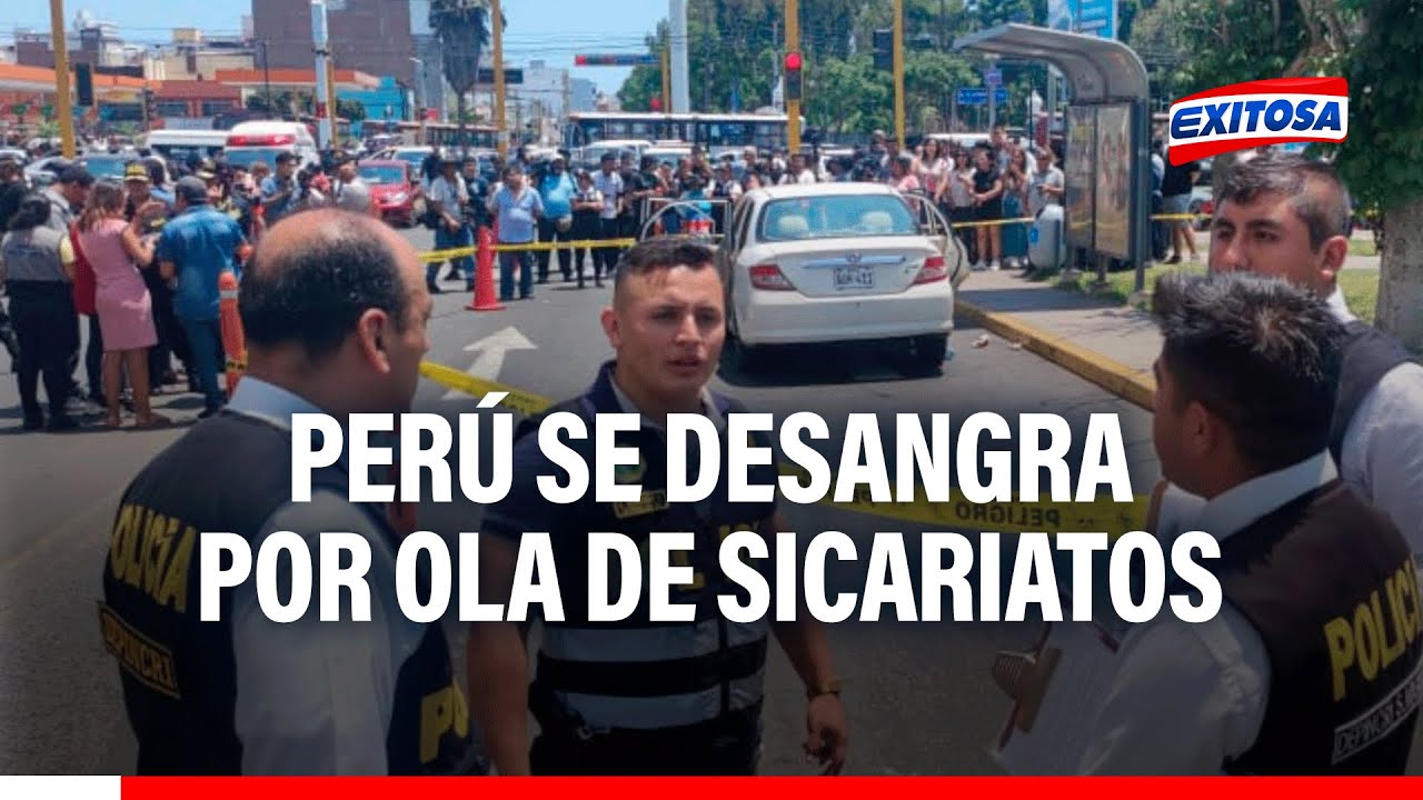 🔴🔵16 asesinatos solo en una semana en el Perú: ola de sicariatos ...