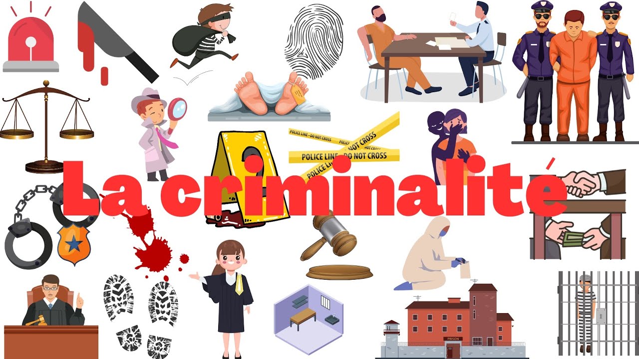 Apprendre Le Lexique De La Criminalité En Français Youtube