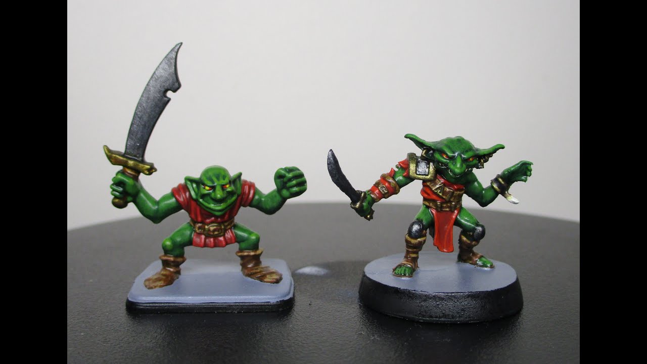 HeroQuest Goblins 1989 versus 2021 comparison - YouTube
