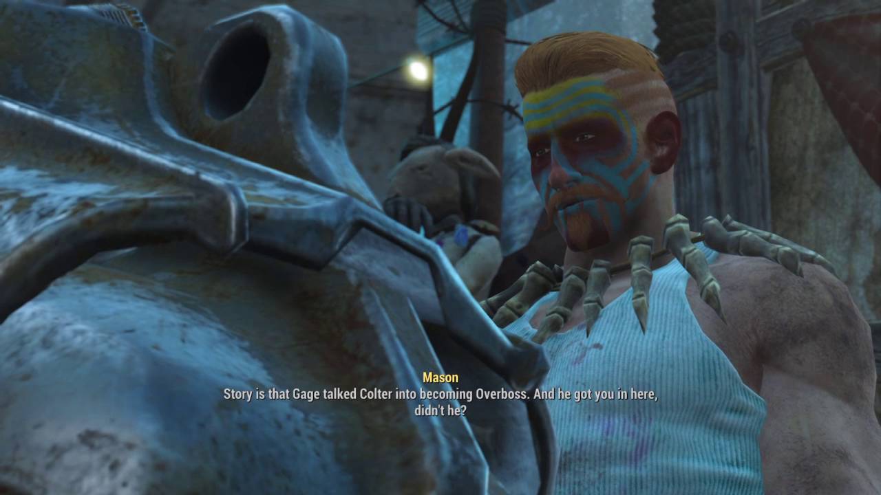 Fallout 4 - Putting Mason in his place - YouTube