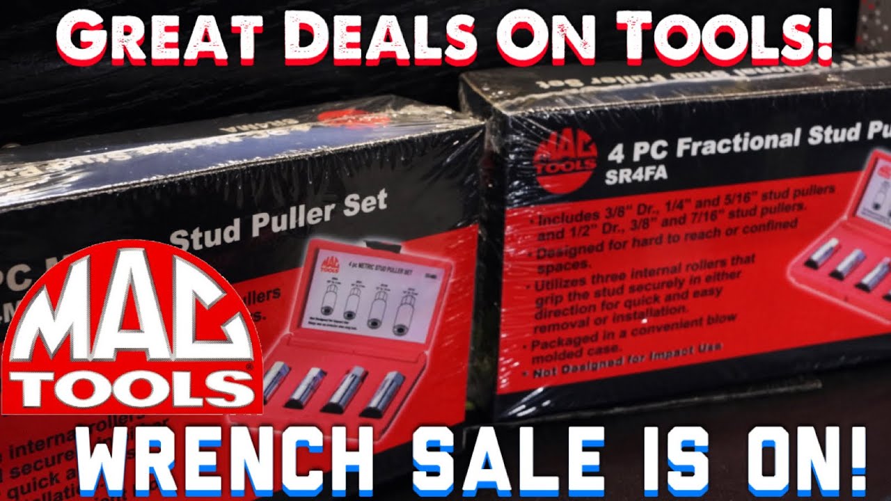Mac Tools: Wrench Bundle Sale Is Back! Check Out The Mac Scraper Set ...