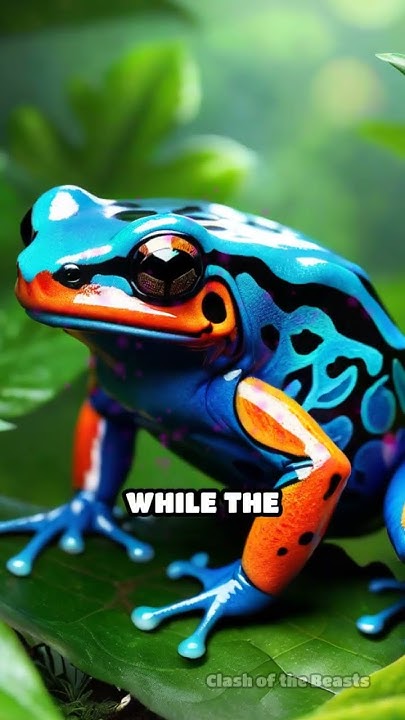 Fire Salamander vs. Poison Dart Frog - YouTube