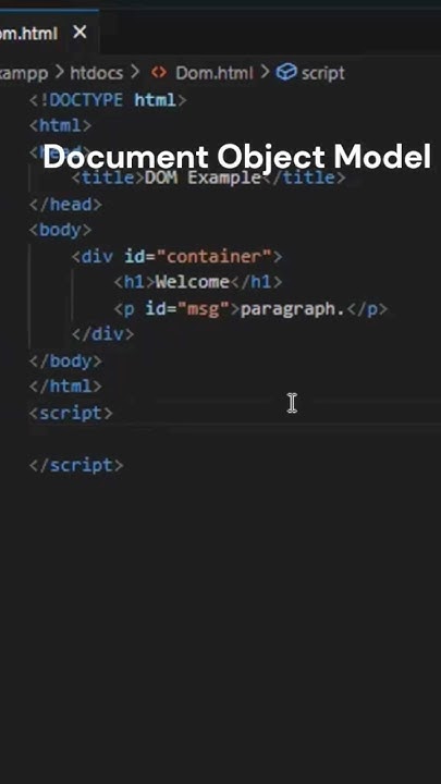 What Is Dom Html Dom Javascript Shorts Interviewtips Codingtips Codingtutorial Trending