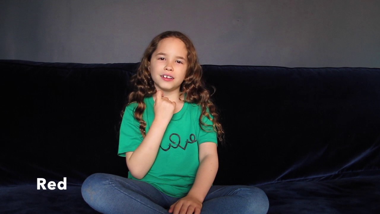 BSL Colours - Red - YouTube