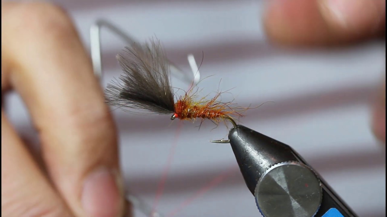 FLIES THAT CATCH FISH Tying The CDC Shuttlecock - YouTube