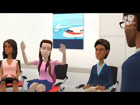 French song. Bonjour. comment ca va? - YouTube