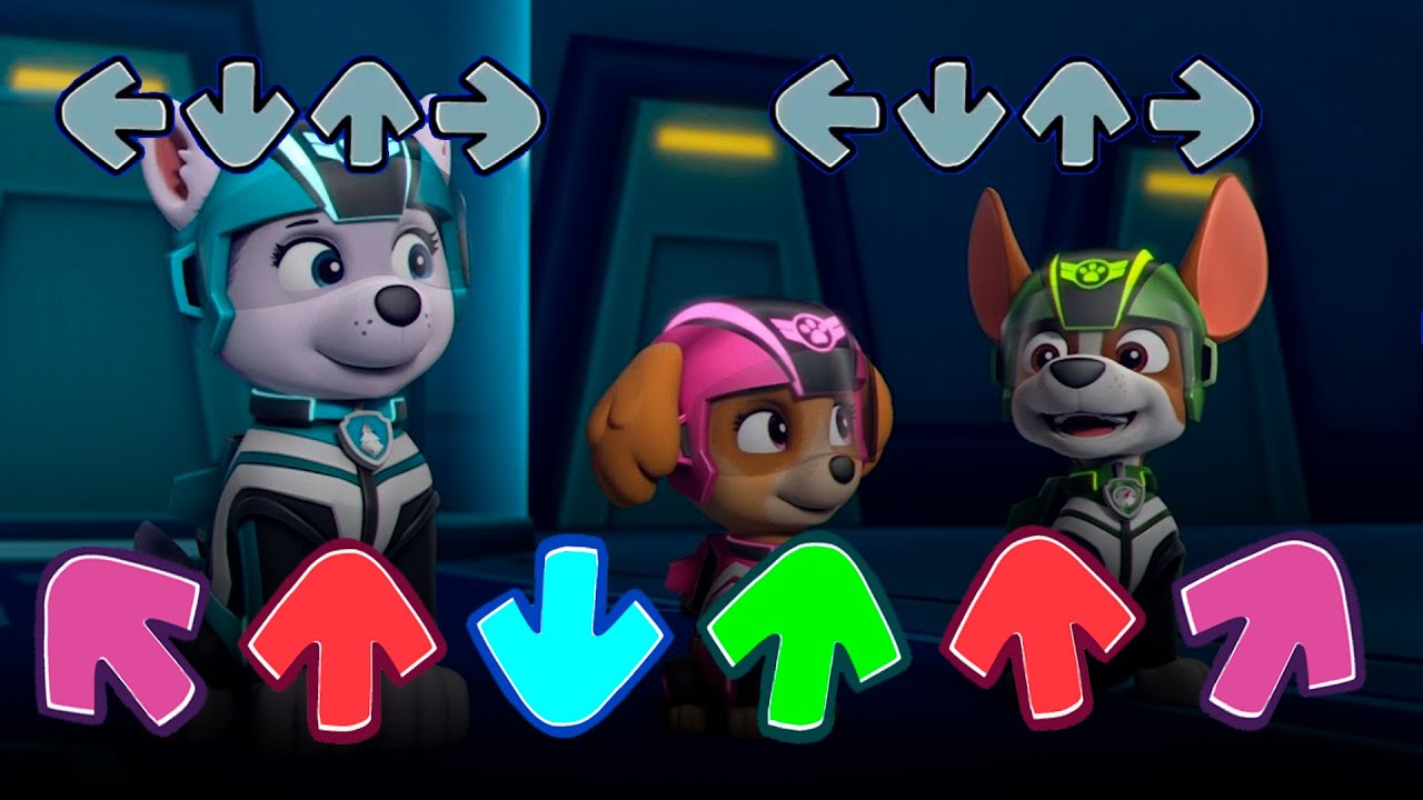 Friday Night Funkin - PAW Patrol Pups Vs Mayor Humdinger - YouTube