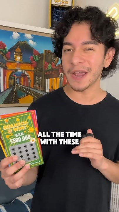 Fake scratch tickets… - YouTube