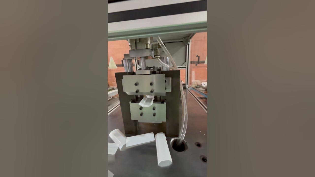 Automatic insulation paper shaping and cutting machine #machine # ...