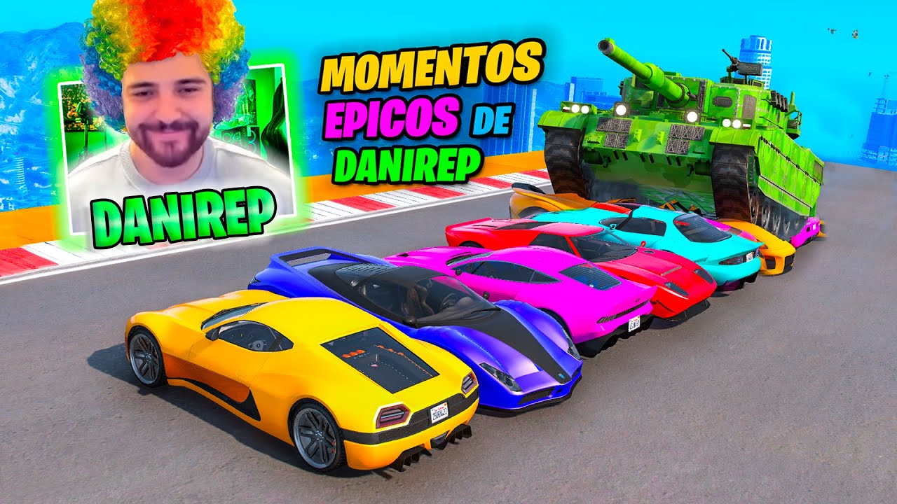 LOS MOMENTOS MAS ÉPICOS DE DANIREP! #3 - GTA 5 ONLINE - YouTube