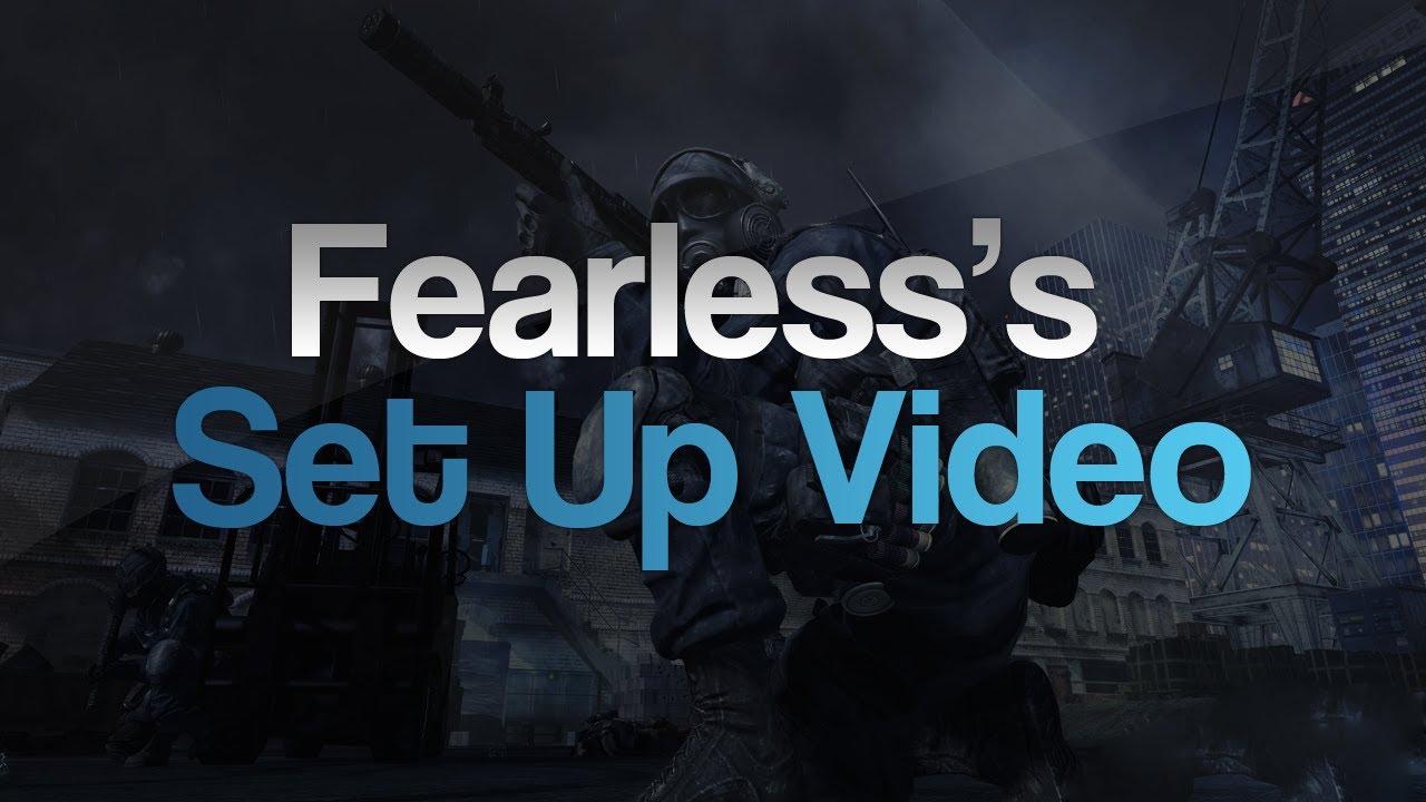 Fearless' Gaming Set Up 2012 - YouTube
