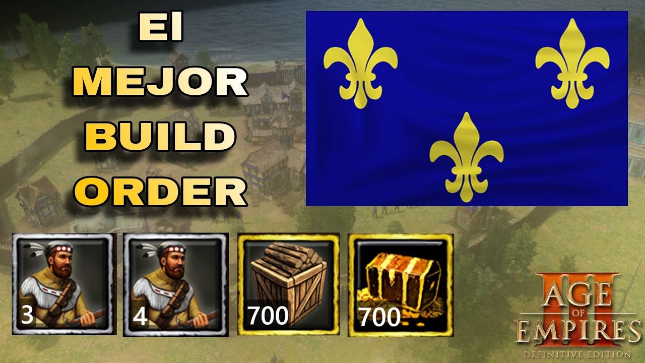 BUILD ORDER ESTÁNDAR con FRANCESES | AoE 3 en español - YouTube