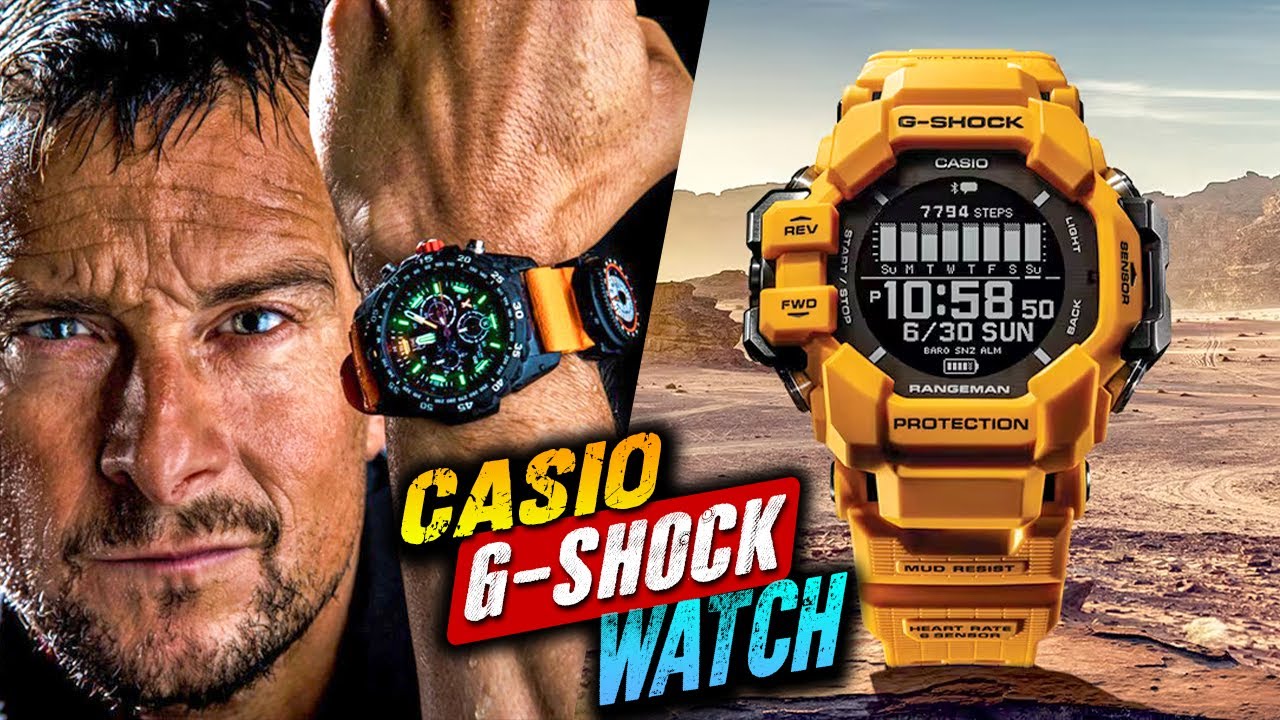 TOP 5 Best Casio G Shock Watches For Men Rugged Watch - YouTube