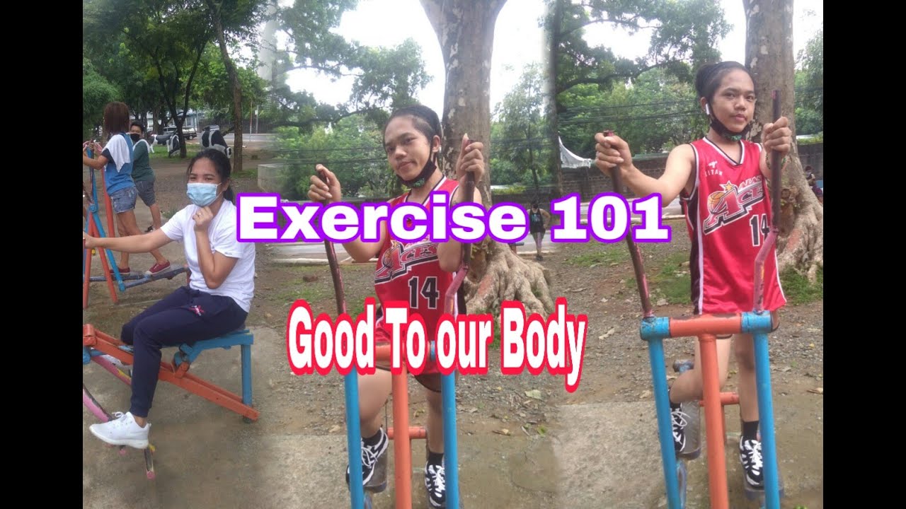 Nag Exercise kasama ang isang kaibigan #withtropa ##goodforthebody # ...