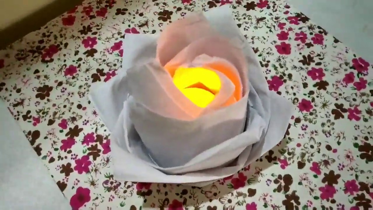 How To Make Lotus Flower With Tissue Paper easy Diy Craft YouTube how-to-make-lotus-flower-with-tissue-paper-easy-diy-craft-youtube