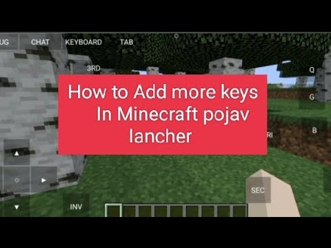 How to add more keys in Minecraft pojav lancher || Smart gamer || - YouTube