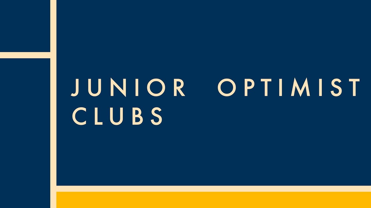 Junior Optimist Clubs - YouTube