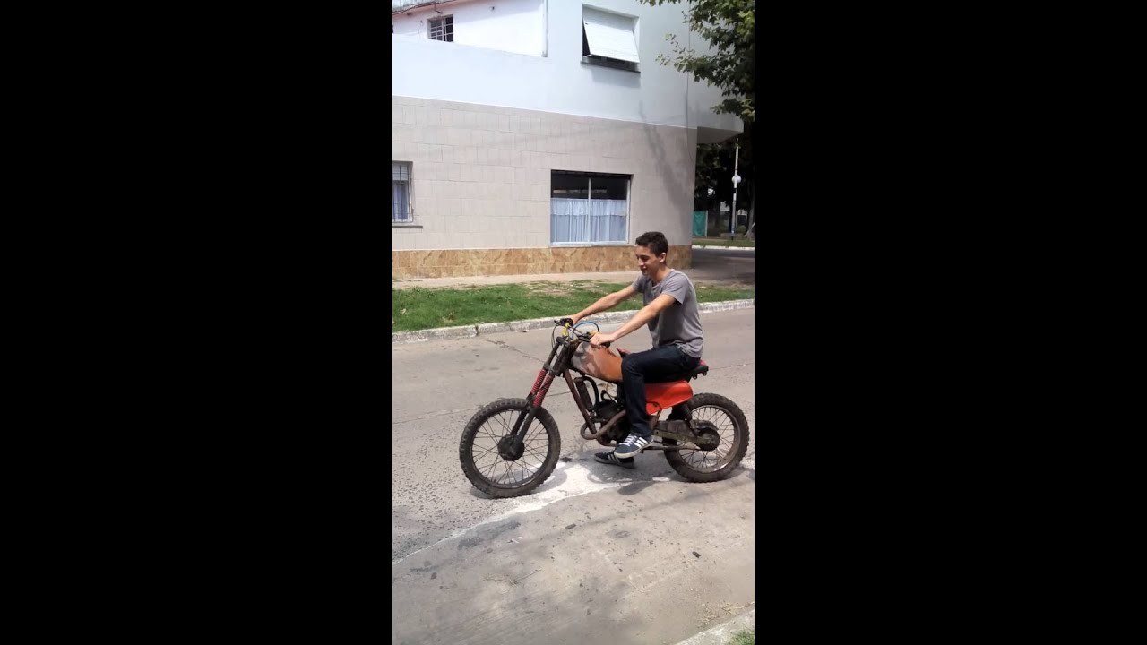Probando Juki 80cc. - YouTube