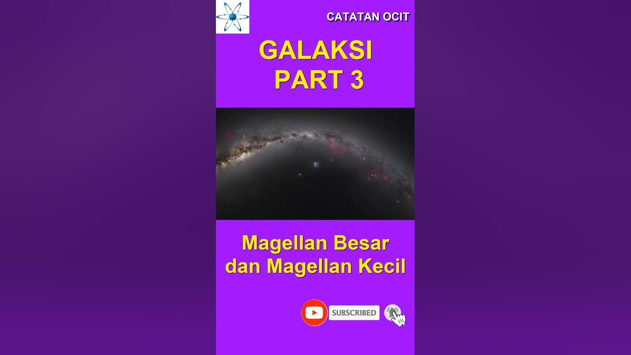 Galaksi PART 3 - Magellan Besar dan Magellan Kecil #shorts #trending #viral #fakta #data # ...