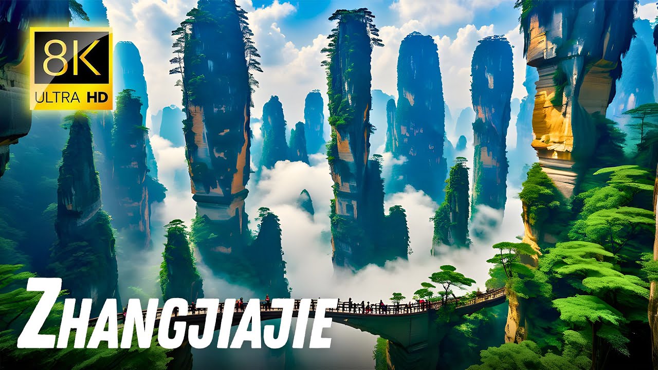 Zhangjiajie National Park, China: 8K HDR Beauty in Ultra HD | 8K Vistas ...