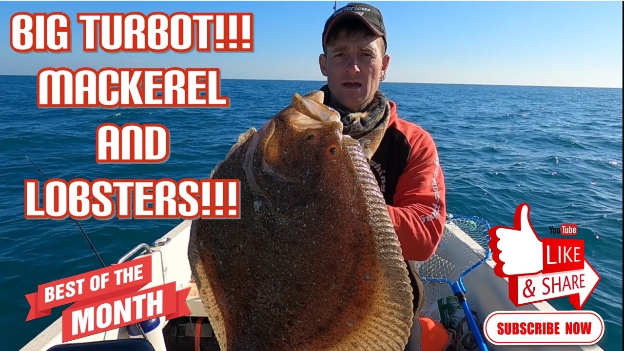 Turbot Fishing On The Sandbanks Around Sark! - Turbot Fishing UK - YouTube