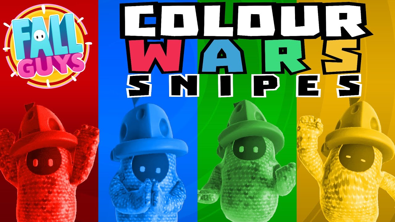 Colour War SNIPES in FALL GUYS | #fallguys #fallguyslive - YouTube