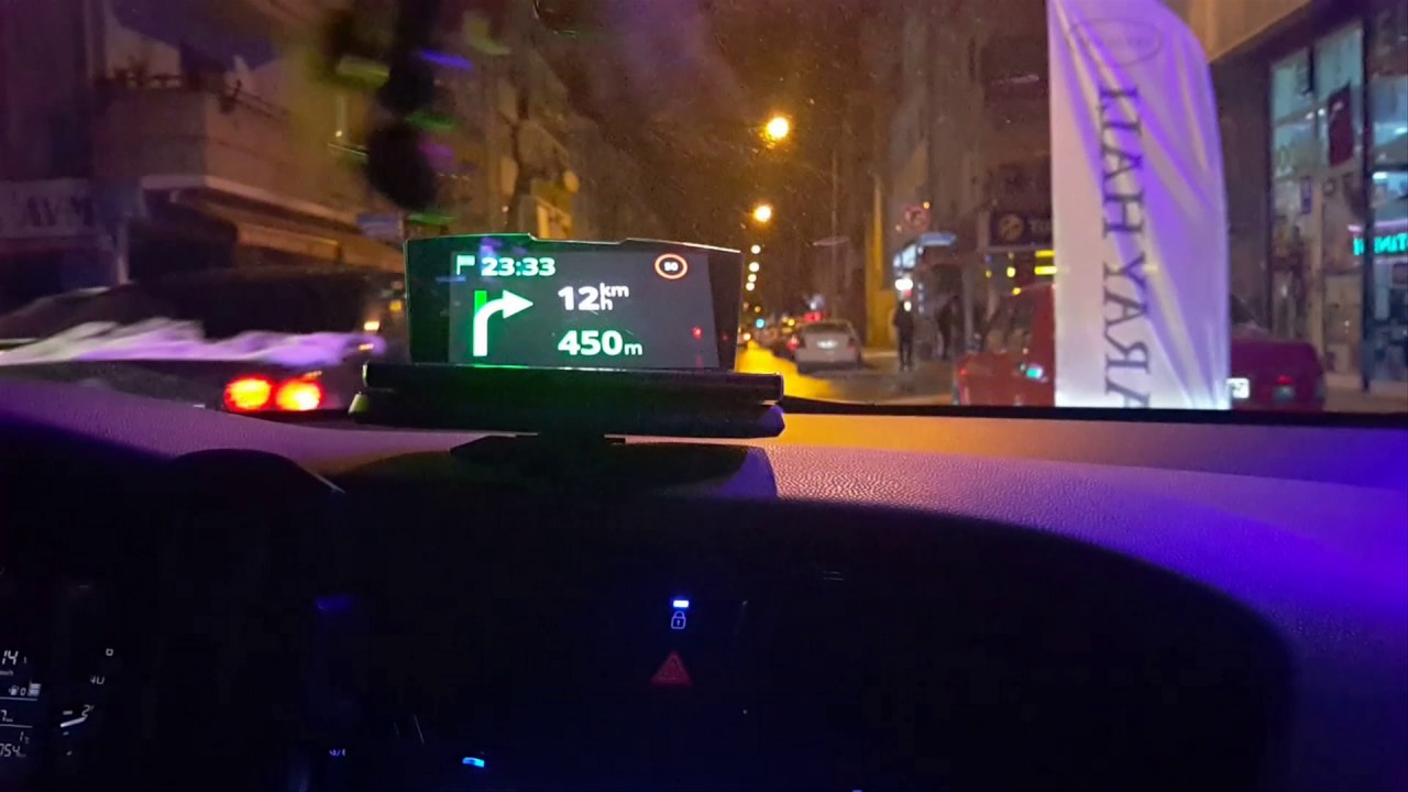 Sygic HUD Navigasyon Tanıtımı - YouTube