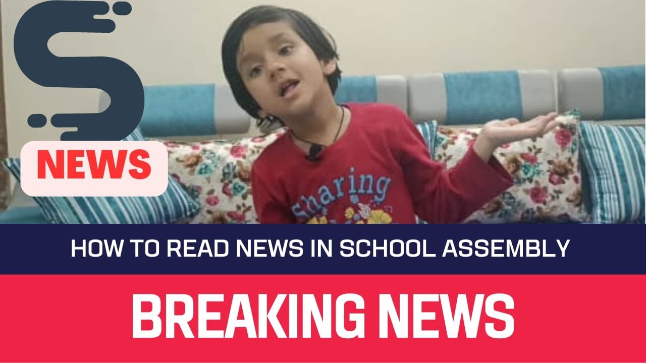 News reading activity | School assembly news reading | Breaking English ...