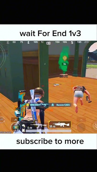 wait For End 1v3 #bgmi #pubgmobile #pubg #shortvideo #ytshorts - YouTube